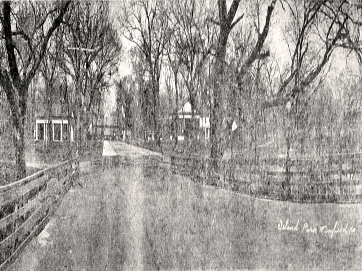A Cowley County Stone Arch Bridge Before Its Time: The Island Park ...
