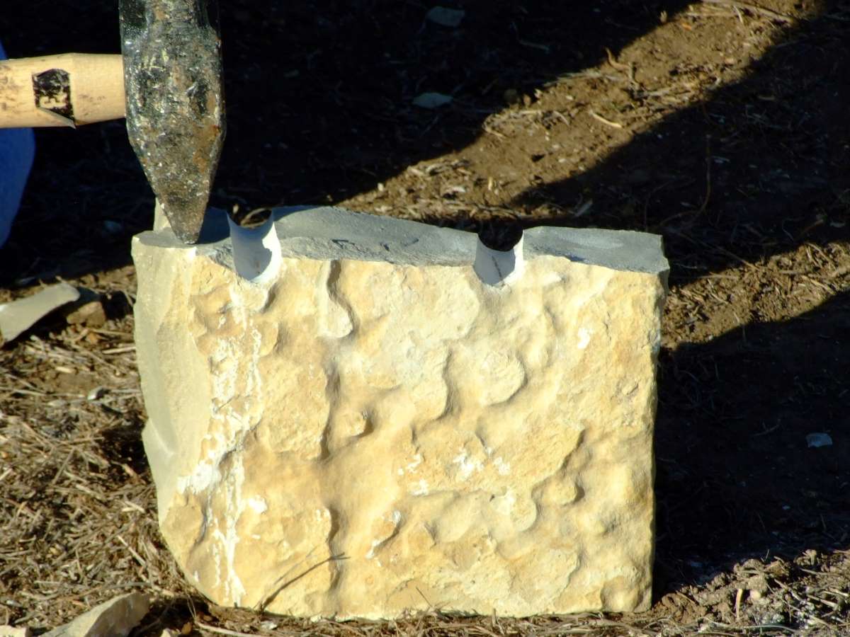Working With Stone Part 3: Hammer Cutting – Stone Arch Bridges